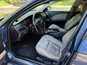Blue BMW 525 2004 in Taurage, with an engine capacity of 2.50 L and mileage of 389 thousand km for 2900 €, photo 18 on AUTOMOTO.COM.LV