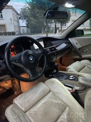 Blue BMW 525 2004 in Daugavpils, with an engine capacity of 2.50 L and mileage of 525 thousand km for 2600 €, photo 7 on AUTOMOTO.COM.LV