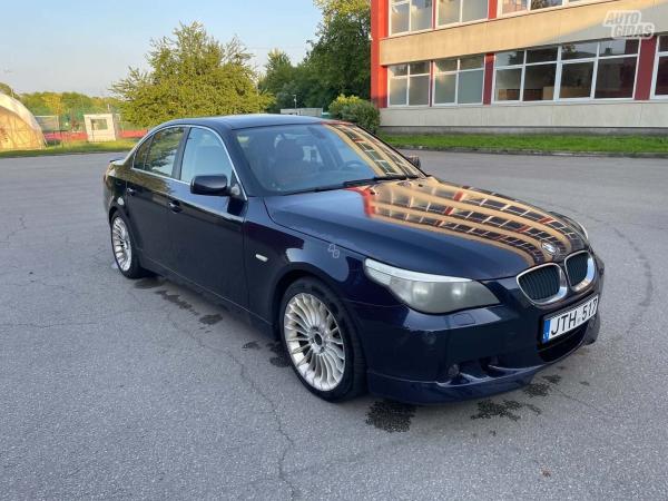 Blue BMW 525 2004 in Klaipeda, with an engine capacity of 2.50 L and mileage of 374 thousand km for 2800 €, photo 3 on AUTOMOTO.COM.LV