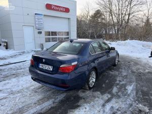Blue BMW 525 2005 in Kaunas, with an engine capacity of 2.50 L and mileage of 390 thousand km for 2800 €, photo 6 on AUTOMOTO.COM.LV
