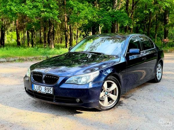 Blue BMW 525 2005 in Kaunas, with an engine capacity of 2.50 L and mileage of 440 thousand km for 2590 €, photo 2 on AUTOMOTO.COM.LV
