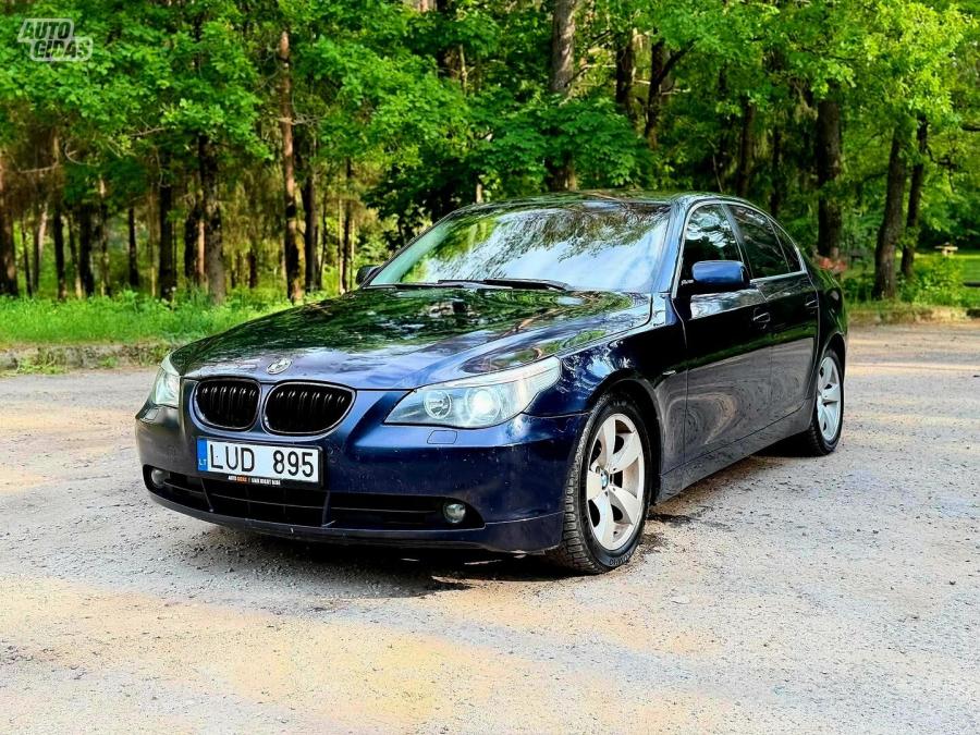 Zils BMW 525 2005 Kauņa, ar dzinēja tilpumu 2.50 L un nobraukumu 440 tūkst. km par 2590 €, foto 7 vietnē AUTOMOTO.COM.LV