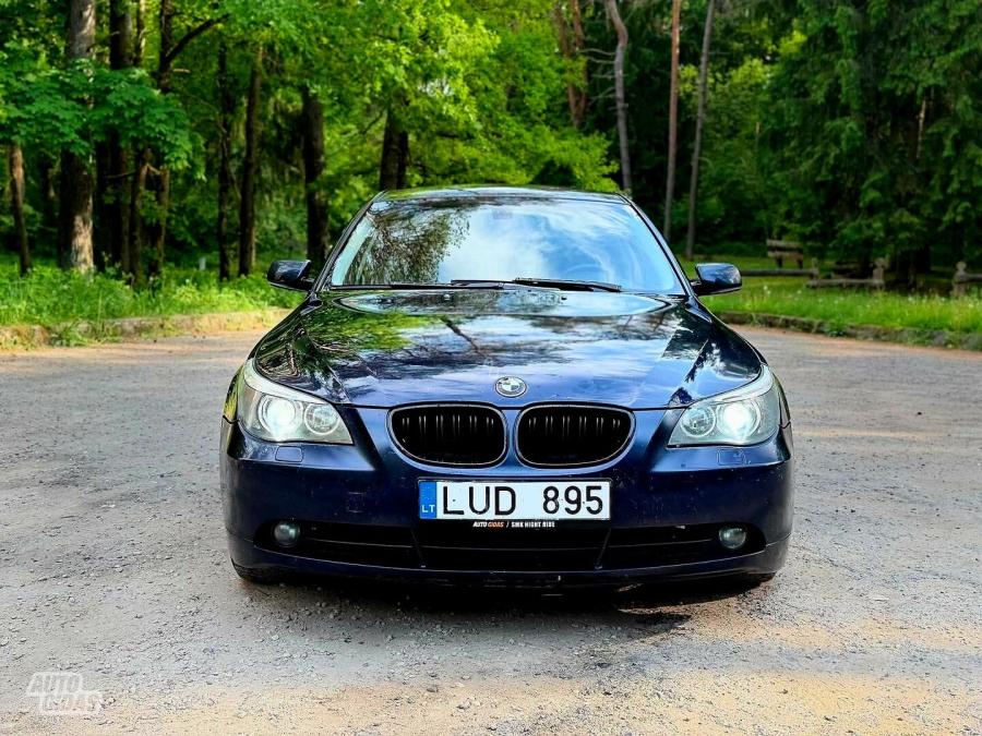 Zils BMW 525 2005 Kauņa, ar dzinēja tilpumu 2.50 L un nobraukumu 440 tūkst. km par 2590 €, foto 11 vietnē AUTOMOTO.COM.LV