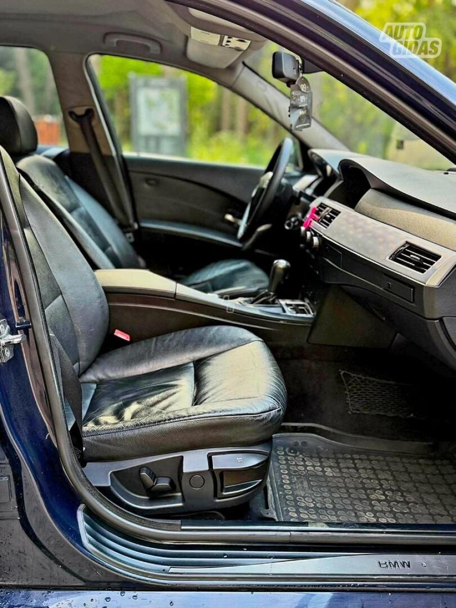 Zils BMW 525 2005 Kauņa, ar dzinēja tilpumu 2.50 L un nobraukumu 440 tūkst. km par 2590 €, foto 17 vietnē AUTOMOTO.COM.LV