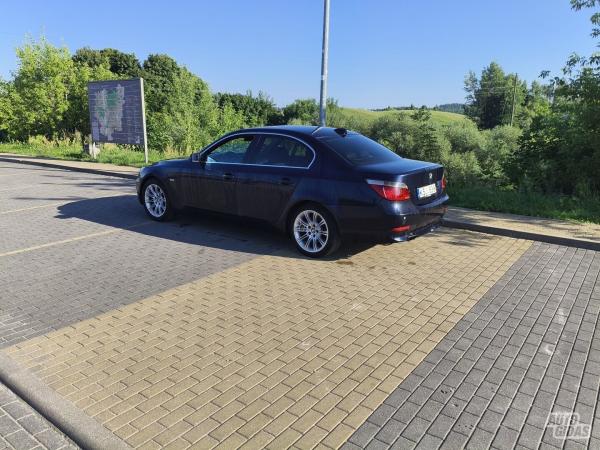 Blue BMW 525 2005 in Anyksciai, with an engine capacity of 2.50 L and mileage of 452 thousand km for 2200 €, photo 2 on AUTOMOTO.COM.LV
