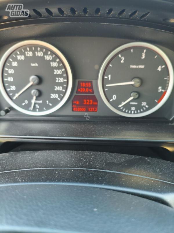 Blue BMW 525 2005 in Anyksciai, with an engine capacity of 2.50 L and mileage of 452 thousand km for 2200 €, photo 9 on AUTOMOTO.COM.LV