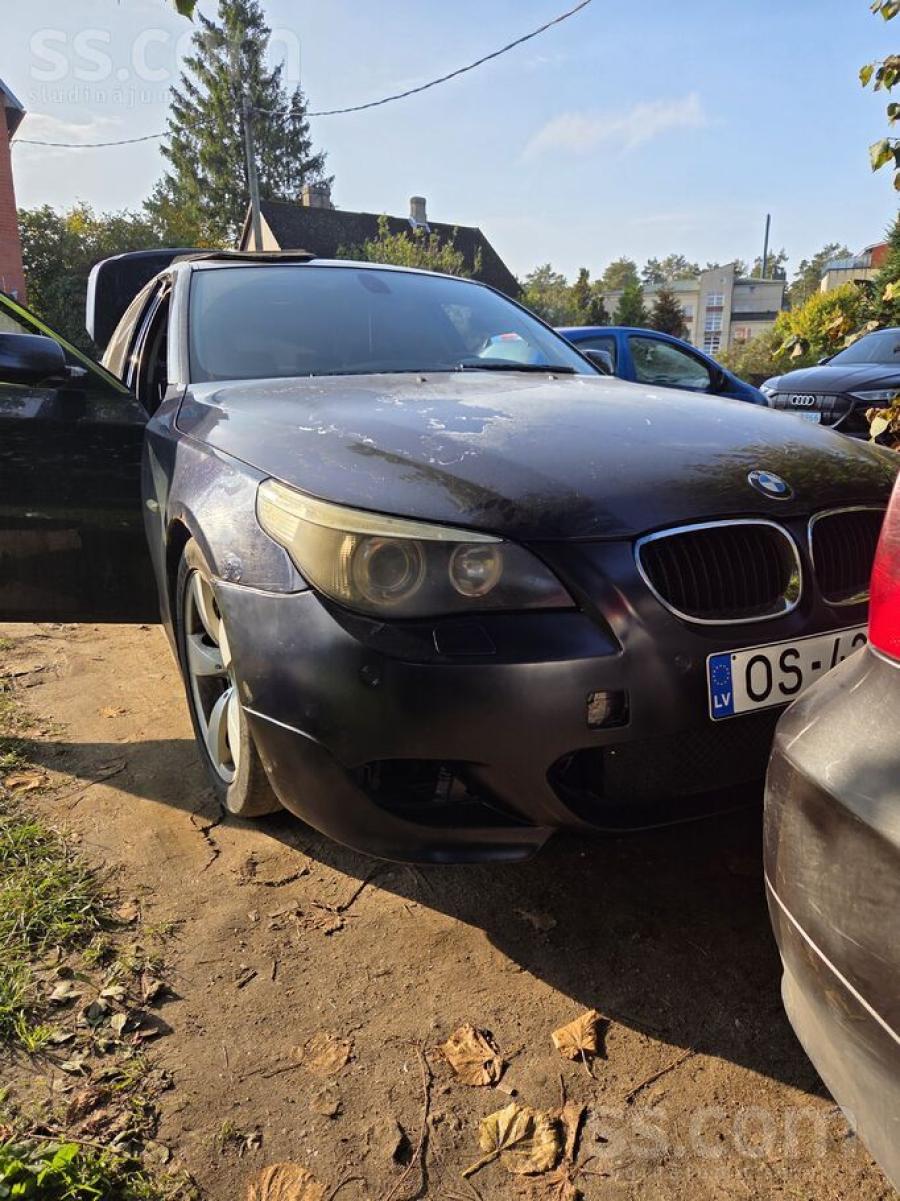 Синий БМВ 525 2005 в Рига, объемом двигателя 2.50 л и пробегом 348 тыс. км за 2200 €, фото 7 на AUTOMOTO.COM.LV