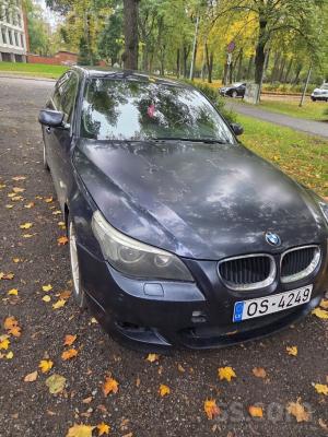 Синий БМВ 525 2005 в Рига, объемом двигателя 2.50 л и пробегом 314 тыс. км за 1750 €, фото 3 на AUTOMOTO.COM.LV
