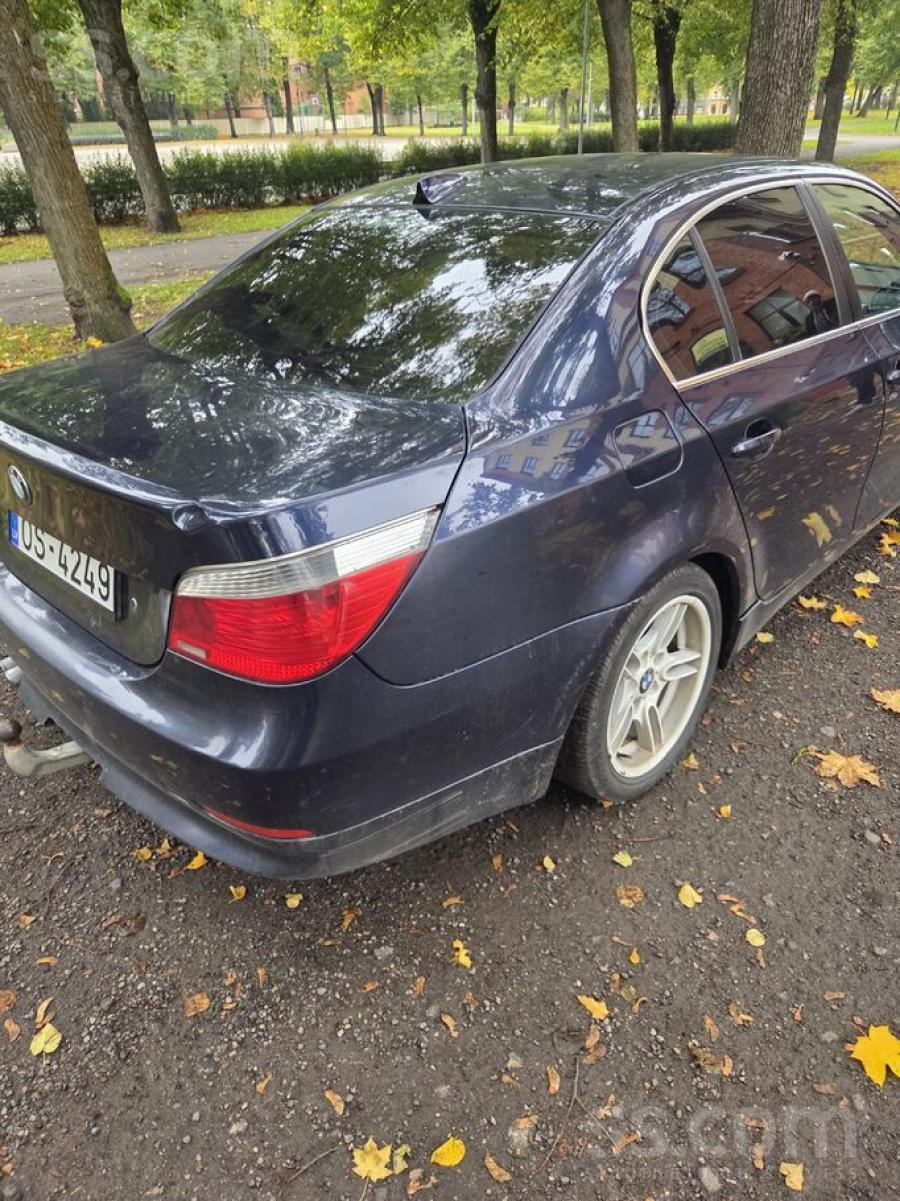 Синий БМВ 525 2005 в Рига, объемом двигателя 2.50 л и пробегом 314 тыс. км за 1750 €, фото 7 на AUTOMOTO.COM.LV