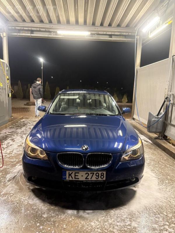 Zils BMW 525 2006 Saldus, ar dzinēja tilpumu 2.50 L un nobraukumu 470 tūkst. km par 3000 €, foto 5 vietnē AUTOMOTO.COM.LV