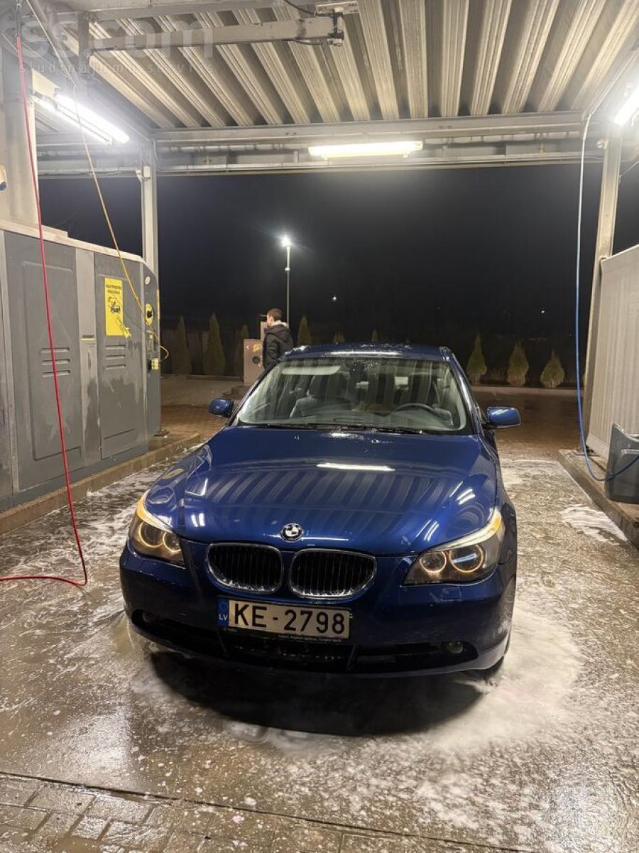 Zils BMW 525 2006 Saldus, ar dzinēja tilpumu 2.50 L un nobraukumu 470 tūkst. km par 3000 €, foto 6 vietnē AUTOMOTO.COM.LV