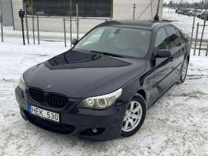 Blue BMW 525 2006 in Kaunas, with an engine capacity of 2.50 L and mileage of 450 thousand km for 2950 €, photo  on AUTOMOTO.COM.LV