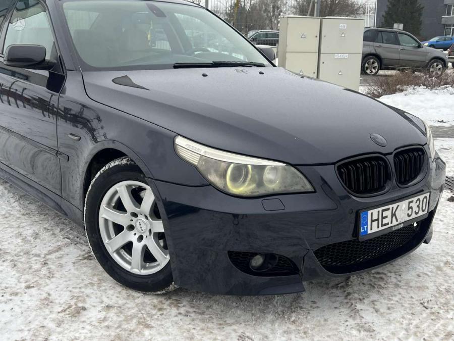 Zils BMW 525 2006 Kauņa, ar dzinēja tilpumu 2.50 L un nobraukumu 450 tūkst. km par 2950 €, foto 8 vietnē AUTOMOTO.COM.LV