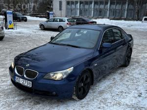 Blue BMW 525 2006 in Liepaja, with an engine capacity of 2.50 L and mileage of 432 thousand km for 3500 €, photo  on AUTOMOTO.COM.LV