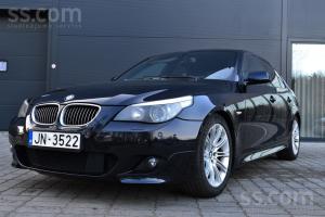 Синий БМВ 525 2006 в Рига, объемом двигателя 2.50 л и пробегом 299 тыс. км за 4350 €, фото 4 на AUTOMOTO.COM.LV