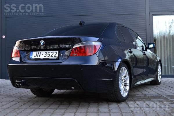 Zils BMW 525 2006 Rīga, ar dzinēja tilpumu 2.50 L un nobraukumu 299 tūkst. km par 4350 €, foto 6 vietnē AUTOMOTO.COM.LV