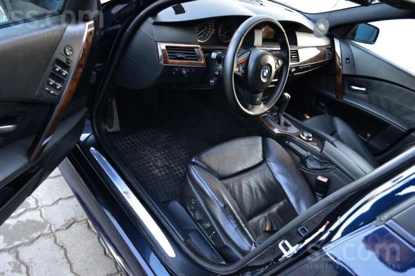 Zils BMW 525 2006 Rīga, ar dzinēja tilpumu 2.50 L un nobraukumu 299 tūkst. km par 4350 €, foto 9 vietnē AUTOMOTO.COM.LV
