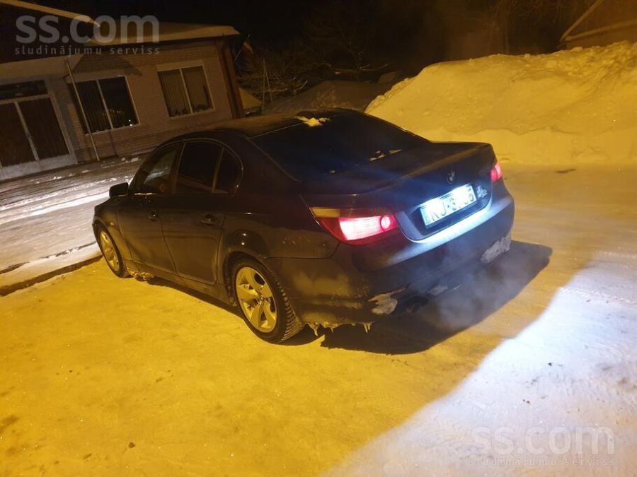 Синий БМВ 525 2006 в Лудза, объемом двигателя 2.50 л и пробегом 443 тыс. км за 1800 €, фото 6 на AUTOMOTO.COM.LV