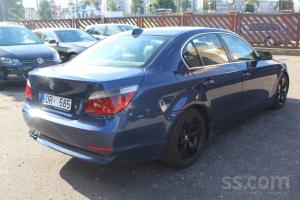 Blue BMW 525 2006 in Liepaja, with an engine capacity of 2.50 L and mileage of 436 thousand km for 3450 €, photo 5 on AUTOMOTO.COM.LV