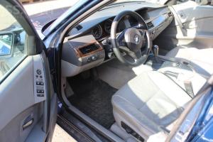 Blue BMW 525 2006 in Liepaja, with an engine capacity of 2.50 L and mileage of 436 thousand km for 3450 €, photo 7 on AUTOMOTO.COM.LV