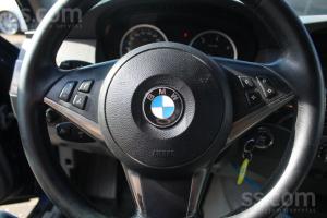 Blue BMW 525 2006 in Liepaja, with an engine capacity of 2.50 L and mileage of 436 thousand km for 3450 €, photo 12 on AUTOMOTO.COM.LV