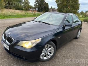 Blue BMW 525 2006 in Jekabpils, with an engine capacity of 2.50 L and mileage of 472 thousand km for 2500 €, photo  on AUTOMOTO.COM.LV