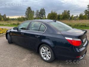 Blue BMW 525 2006 in Jekabpils, with an engine capacity of 2.50 L and mileage of 472 thousand km for 2500 €, photo 3 on AUTOMOTO.COM.LV
