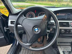 Blue BMW 525 2006 in Jekabpils, with an engine capacity of 2.50 L and mileage of 472 thousand km for 2500 €, photo 11 on AUTOMOTO.COM.LV