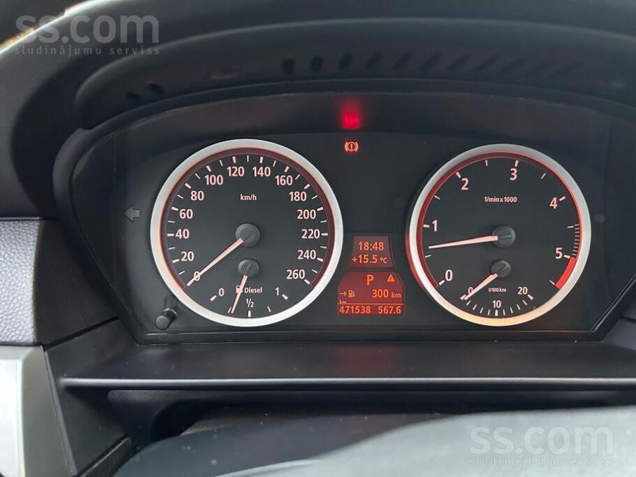 Blue BMW 525 2006 in Jekabpils, with an engine capacity of 2.50 L and mileage of 472 thousand km for 2500 €, photo 12 on AUTOMOTO.COM.LV