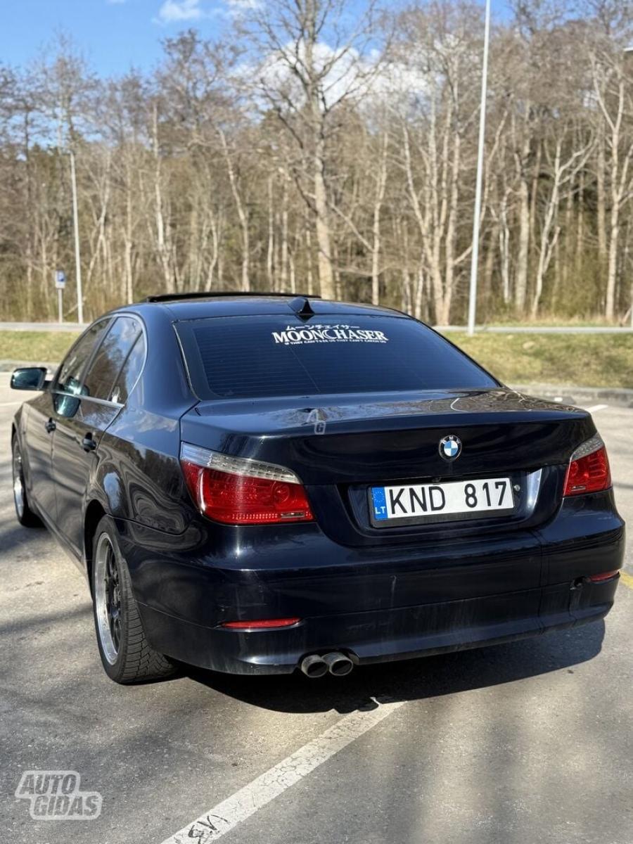 Blue BMW 525 2007 in Klaipeda, with an engine capacity of 2.50 L and mileage of 499 thousand km for 4750 €, photo 1 on AUTOMOTO.COM.LV