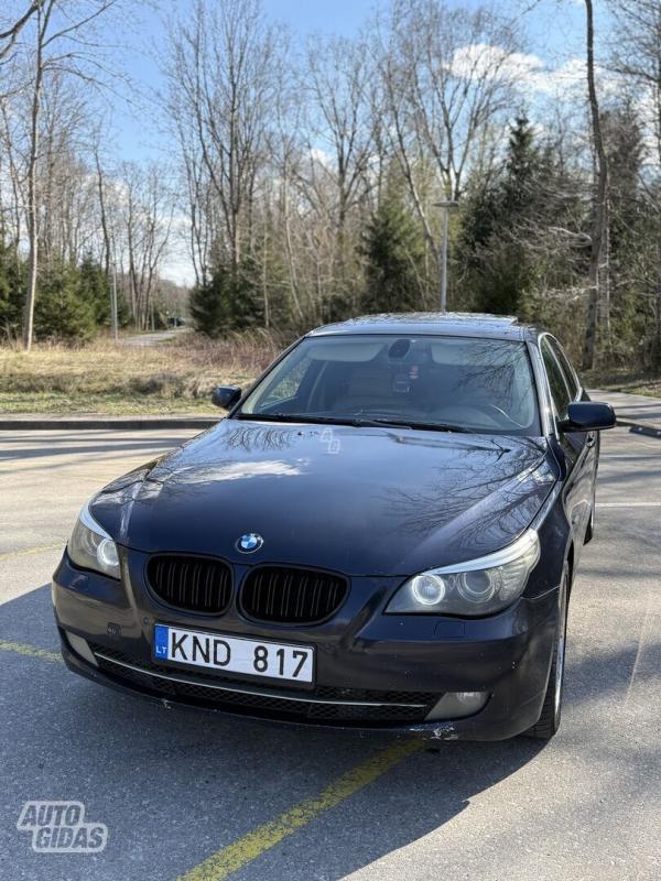 Blue BMW 525 2007 in Klaipeda, with an engine capacity of 2.50 L and mileage of 499 thousand km for 4750 €, photo 5 on AUTOMOTO.COM.LV