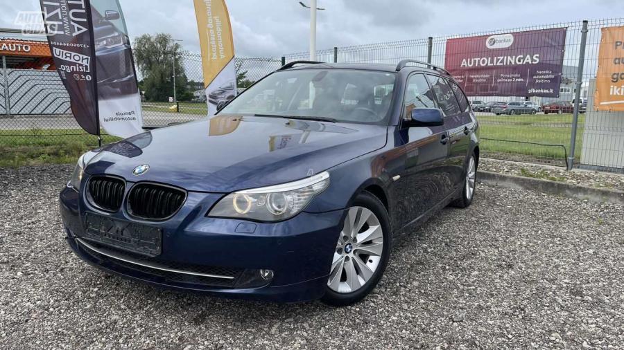 Blue BMW 525 2007 in Marijampole, with an engine capacity of 3.00 L and mileage of 292 thousand km for 3990 €, photo 10 on AUTOMOTO.COM.LV
