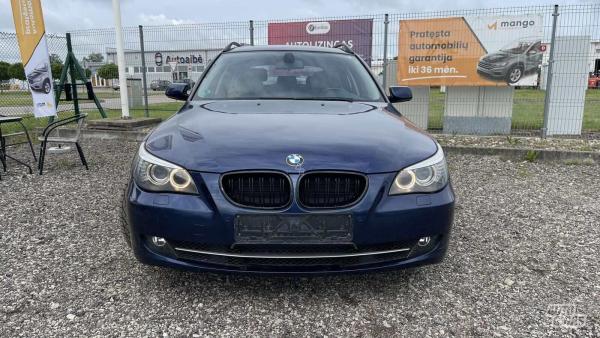 Blue BMW 525 2007 in Marijampole, with an engine capacity of 3.00 L and mileage of 292 thousand km for 3990 €, photo 10 on AUTOMOTO.COM.LV