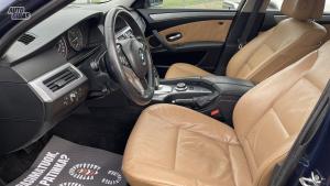 Blue BMW 525 2007 in Marijampole, with an engine capacity of 3.00 L and mileage of 292 thousand km for 3990 €, photo 12 on AUTOMOTO.COM.LV