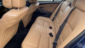 Blue BMW 525 2007 in Marijampole, with an engine capacity of 3.00 L and mileage of 292 thousand km for 3990 €, photo 13 on AUTOMOTO.COM.LV