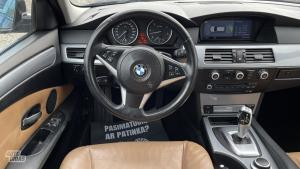 Blue BMW 525 2007 in Marijampole, with an engine capacity of 3.00 L and mileage of 292 thousand km for 3990 €, photo 19 on AUTOMOTO.COM.LV