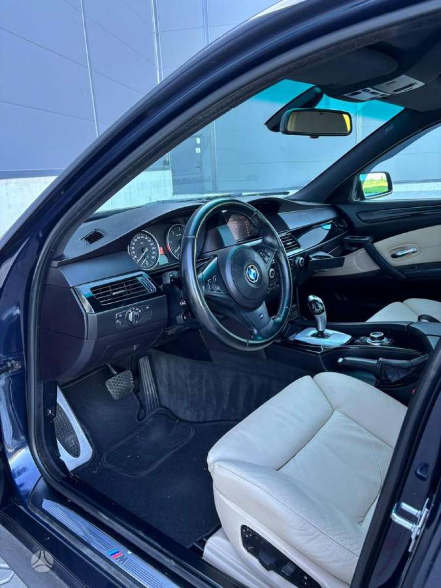 Zils BMW 525 2007 Šauļi, ar dzinēja tilpumu 2.50 L un nobraukumu 250 tūkst. km par 6300 €, foto 11 vietnē AUTOMOTO.COM.LV