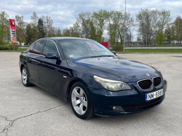 Синий БМВ 525 2007 в Рига, объемом двигателя 3.00 л и пробегом 0 тыс. км за 5600 €, фото 3 на AUTOMOTO.COM.LV