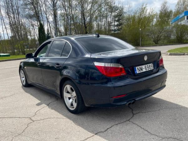 Синий БМВ 525 2007 в Рига, объемом двигателя 3.00 л и пробегом 0 тыс. км за 5600 €, фото 4 на AUTOMOTO.COM.LV