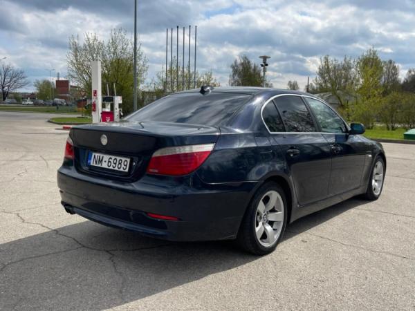 Синий БМВ 525 2007 в Рига, объемом двигателя 3.00 л и пробегом 0 тыс. км за 5600 €, фото 5 на AUTOMOTO.COM.LV