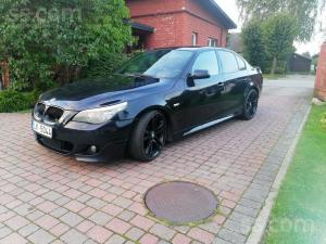 Blue BMW 525 2007 in Liepaja, with an engine capacity of 3.00 L and mileage of 265 thousand km for 5900 €, photo  on AUTOMOTO.COM.LV