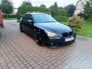 Blue BMW 525 2007 in Liepaja, with an engine capacity of 3.00 L and mileage of 265 thousand km for 5900 €, photo 3 on AUTOMOTO.COM.LV