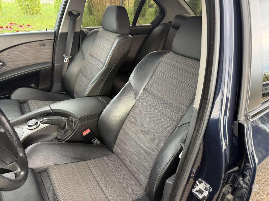 Zils BMW 525 2007 Viļņa, ar dzinēja tilpumu 2.50 L un nobraukumu 273 tūkst. km par 4200 €, foto 14 vietnē AUTOMOTO.COM.LV
