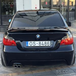 Blue BMW 525 2007 in Riga, with an engine capacity of 3.00 L and mileage of 285 thousand km for 6350 €, photo 15 on AUTOMOTO.COM.LV