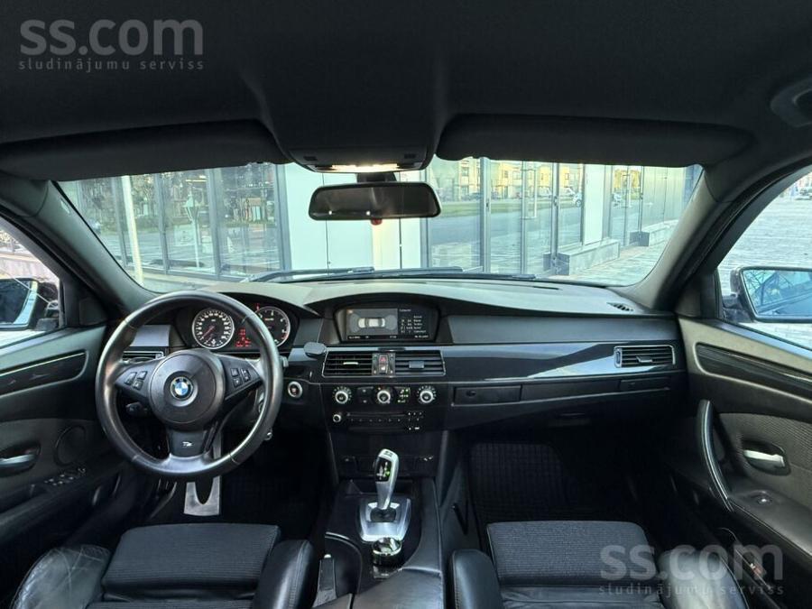 Blue BMW 525 2007 in Riga, with an engine capacity of 3.00 L and mileage of 285 thousand km for 6350 €, photo 22 on AUTOMOTO.COM.LV
