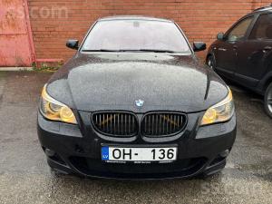 Blue BMW 525 2008 in Riga, with an engine capacity of 3.00 L and mileage of 345 thousand km for 4200 €, photo 1 on AUTOMOTO.COM.LV