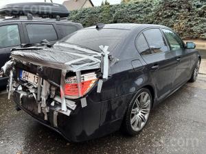 Blue BMW 525 2008 in Riga, with an engine capacity of 3.00 L and mileage of 345 thousand km for 4200 €, photo 6 on AUTOMOTO.COM.LV