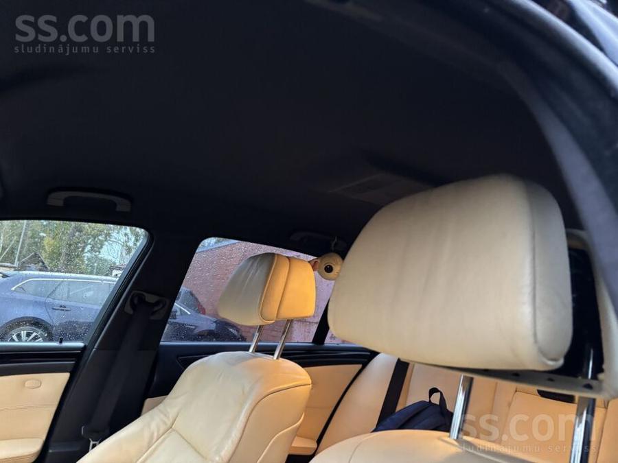 Blue BMW 525 2008 in Riga, with an engine capacity of 3.00 L and mileage of 345 thousand km for 4200 €, photo 16 on AUTOMOTO.COM.LV