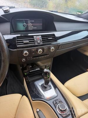 Blue BMW 525 2008 in Riga, with an engine capacity of 3.00 L and mileage of 344 thousand km for 4500 €, photo 8 on AUTOMOTO.COM.LV