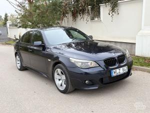 Zils BMW 525 2008 Viļņa, ar dzinēja tilpumu 3.00 L un nobraukumu 351 tūkst. km par 4800 €, foto  vietnē AUTOMOTO.COM.LV